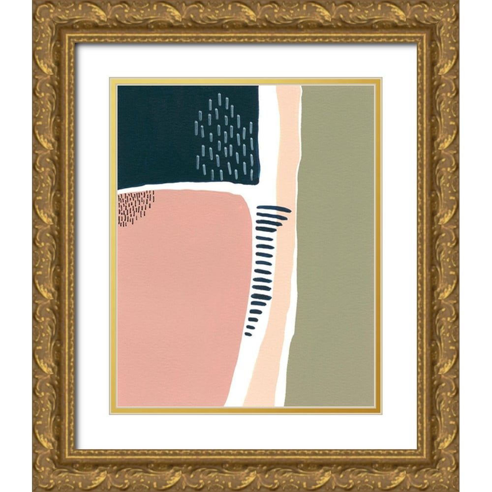 Moore, Regina 12x14 Gold Ornate Wood Framed with Double Matting Museum ...