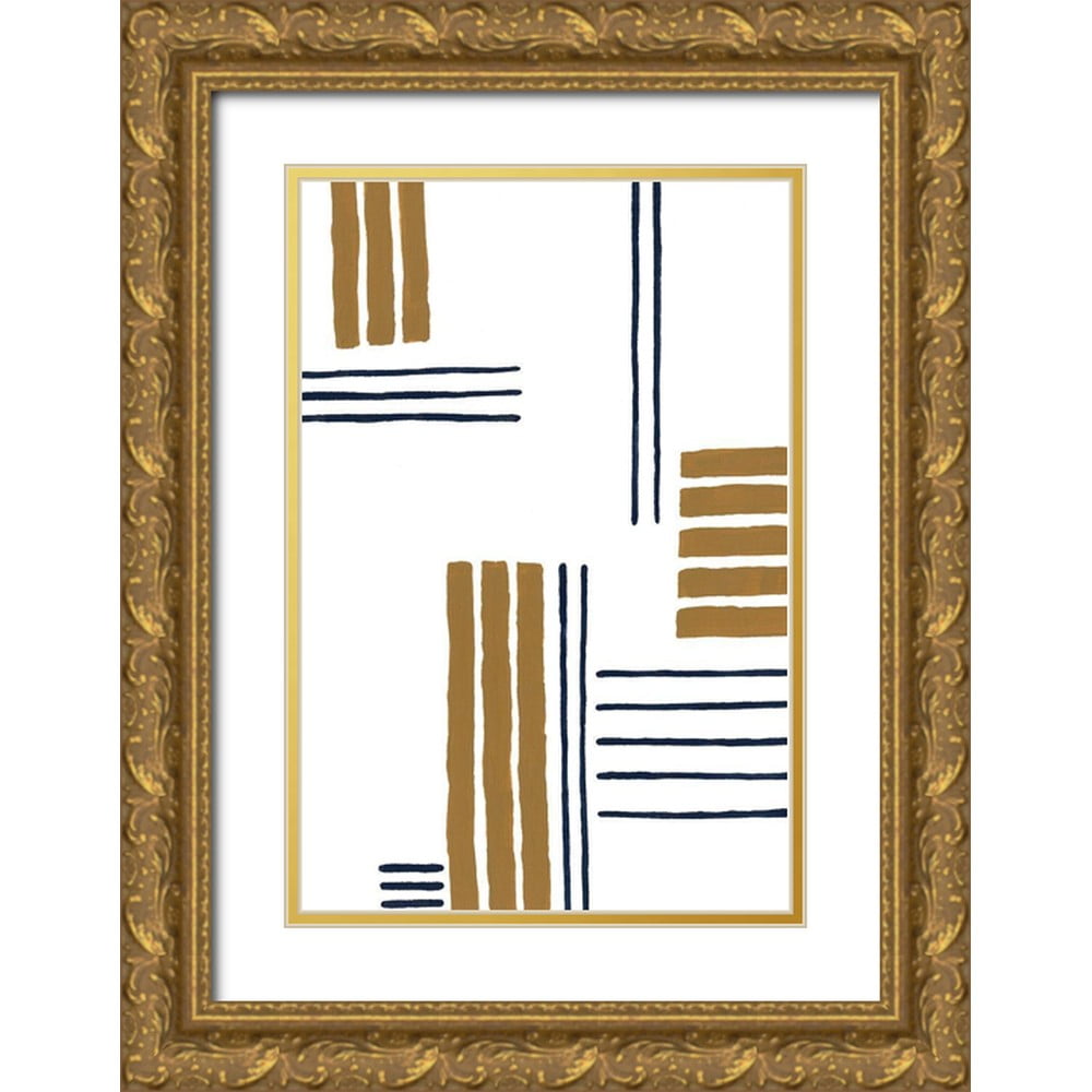 Moore, Regina 13x18 Gold Ornate Wood Framed with Double Matting Museum Art Print Titled ...