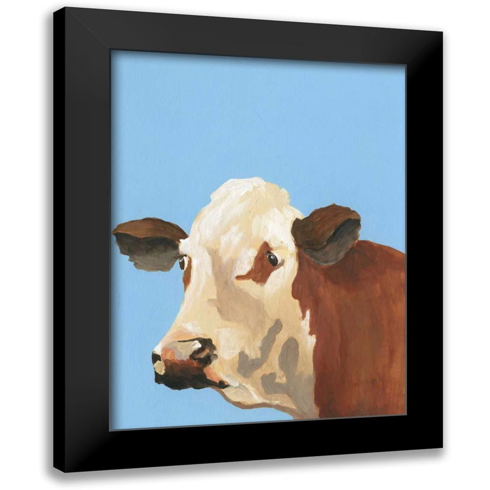 Moore, Regina 15x18 Black Modern Framed Museum Art Print Titled - Cow ...