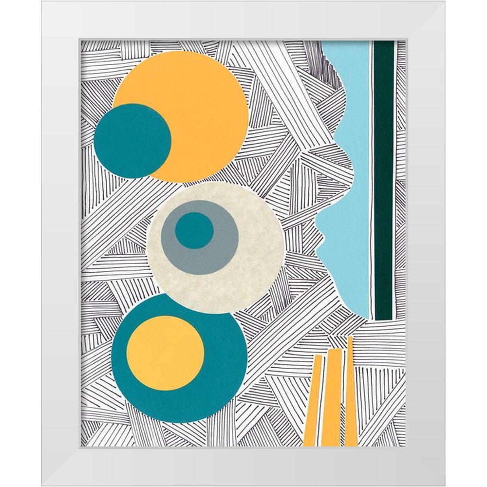 Moore, Regina 15x18 White Modern Wood Framed Museum Art Print Titled ...
