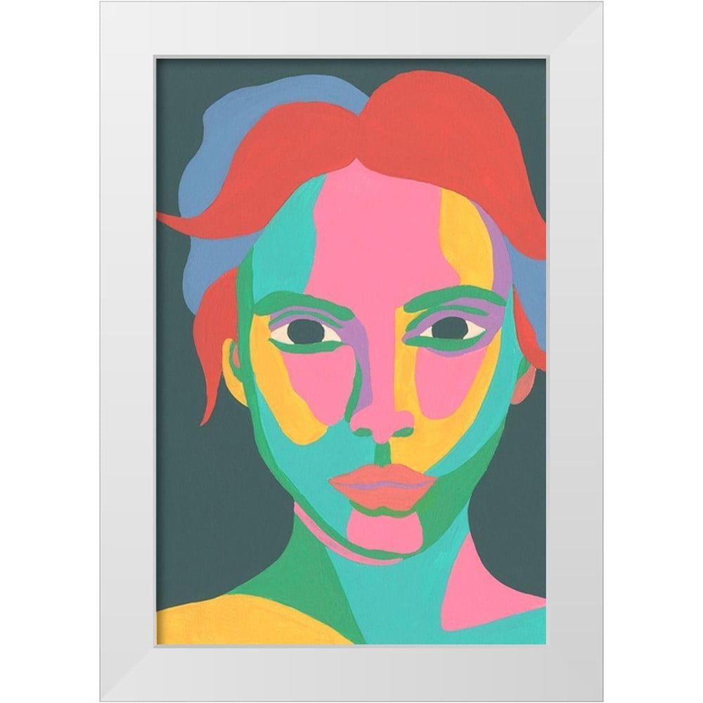 Moore, Regina 23x32 White Modern Wood Framed Museum Art Print Titled ...