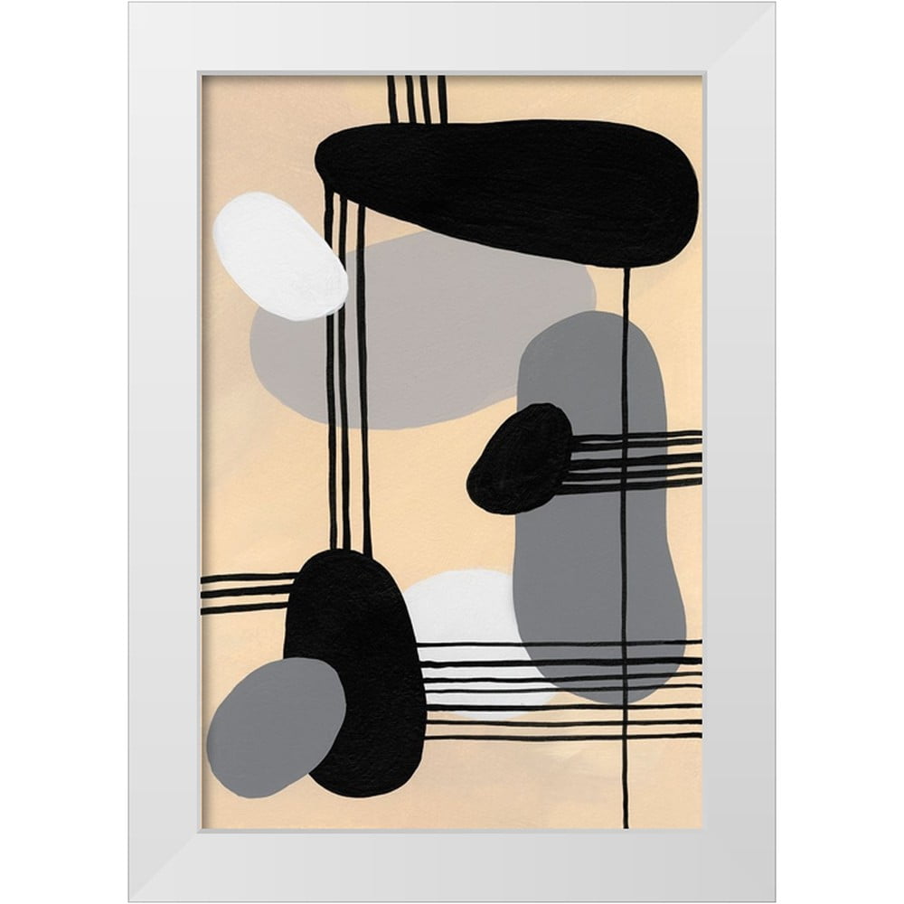 Moore, Regina 23x32 White Modern Wood Framed Museum Art Print Titled ...