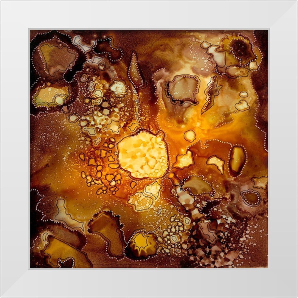 Moore, Regina 26x26 White Modern Wood Framed Museum Art Print Titled ...