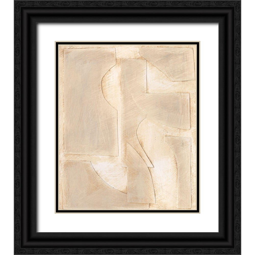 Moore, Regina 26x30 Black Ornate Wood Framed with Double Matting Museum ...