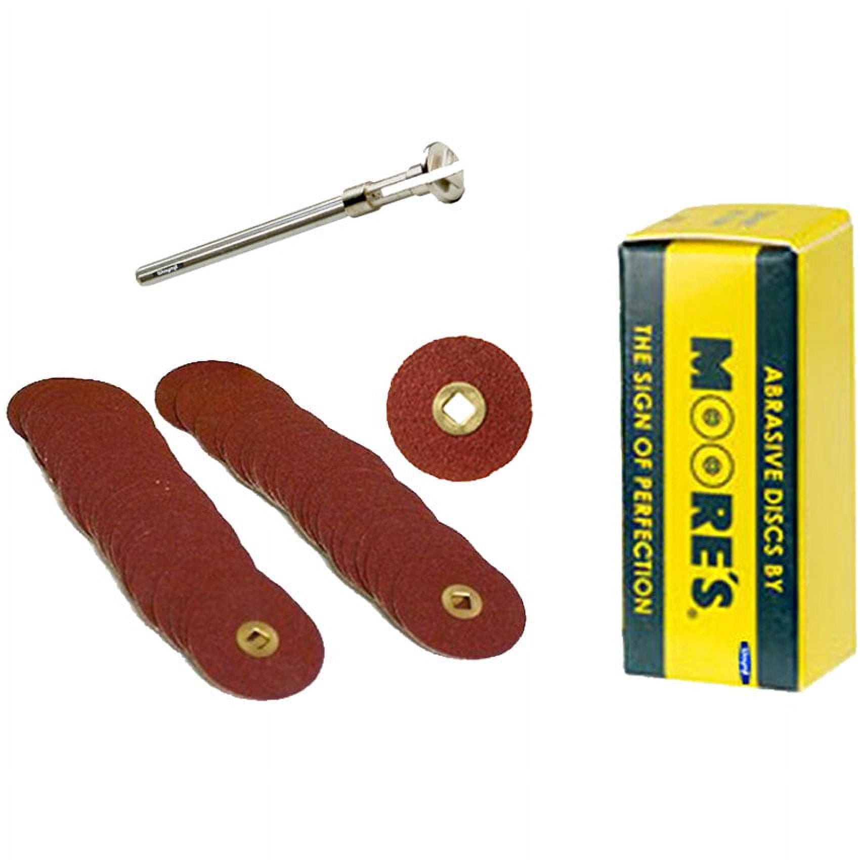 Moore's Sanding Discs Dia. 7/8" - Grit: FINE Packages Of 50 With ...