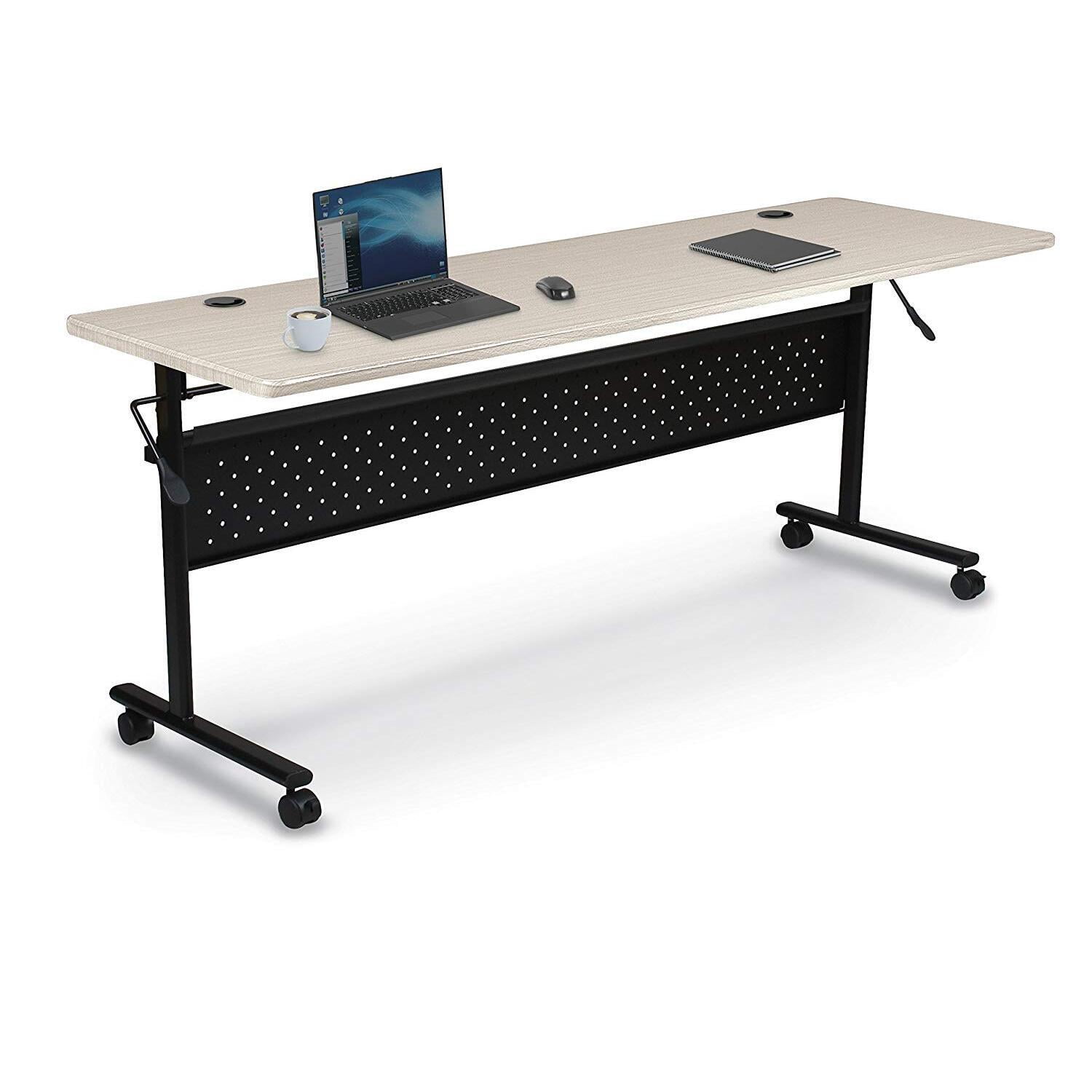 MooreCo Essential Flipper Table 72x24 Grey Elm - Walmart.com