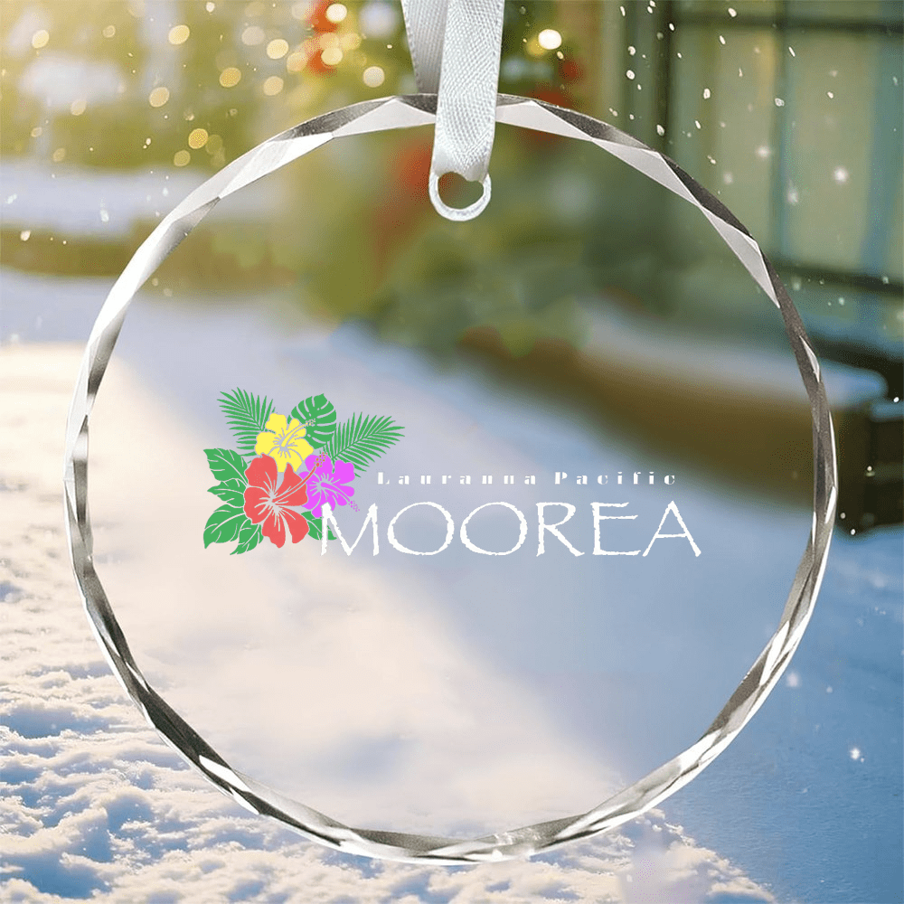 Moorea Hibiscus Flower Tropical Hibiscus Flower From Moorea Ornament ...
