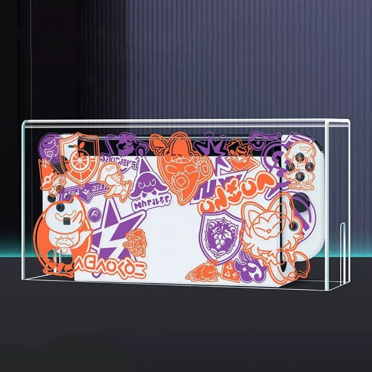 Mooroer Dust Cover for Nintendo Switch/OLED Switched Acrylic Host shell ...
