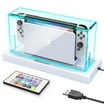 Mooroer Switch Dust Cover with LED Light Base for Nintendo Switch and ...