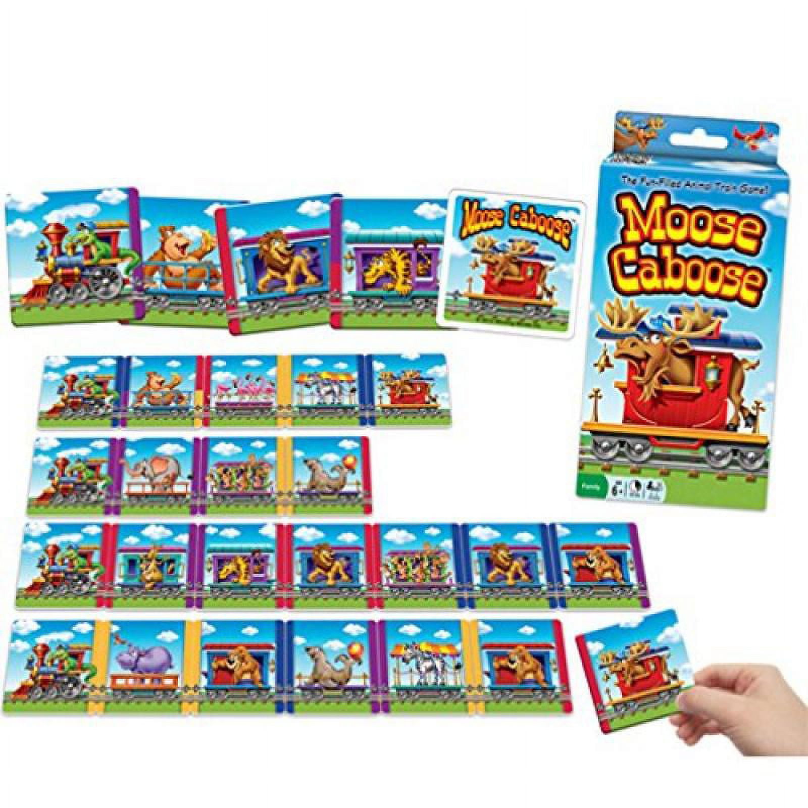 Moose Caboose The Fun Filled Animal Train Game - Walmart.com