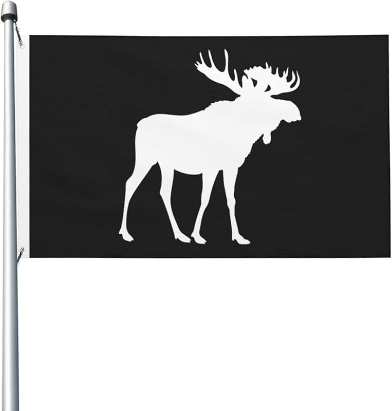 Moose Flag Home Garden Flag Banner Breeze Banner Sign Flags For Home ...