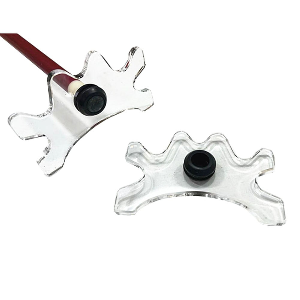 Moose Head Shape Billiard Bridge Head Portable Clear Acrylic Snooker ...