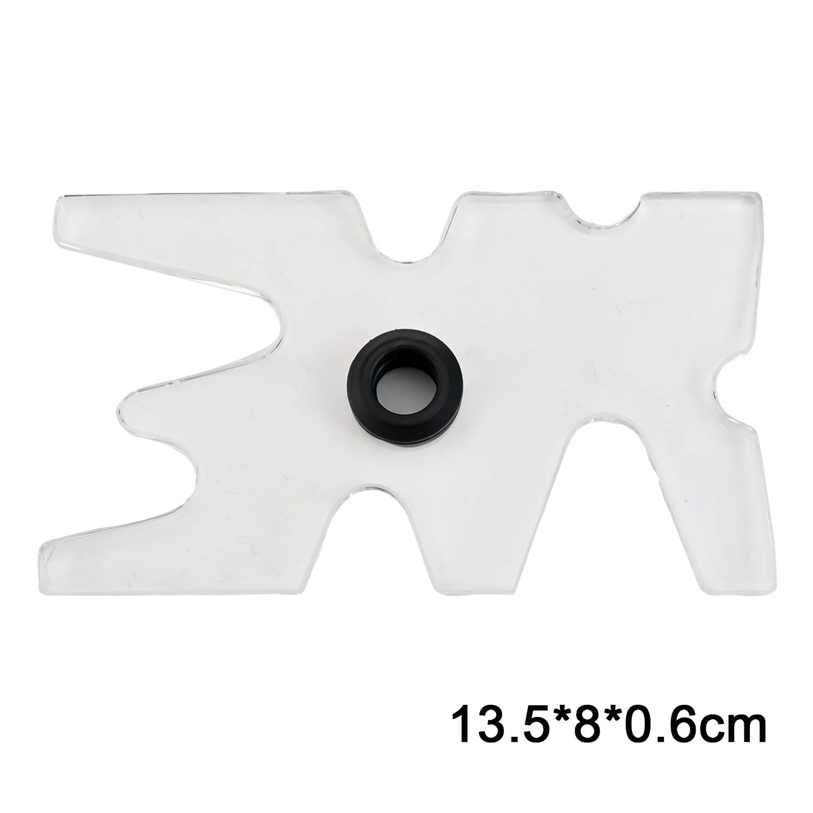 Moose Head Shape Billiard Bridge Head Portable Clear Acrylic Snooker ...