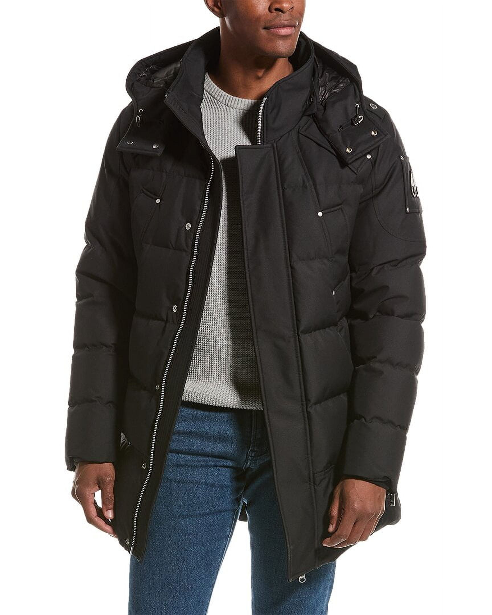 Moose Knuckles mens Cloud Down Parka, m, Black - Walmart.com