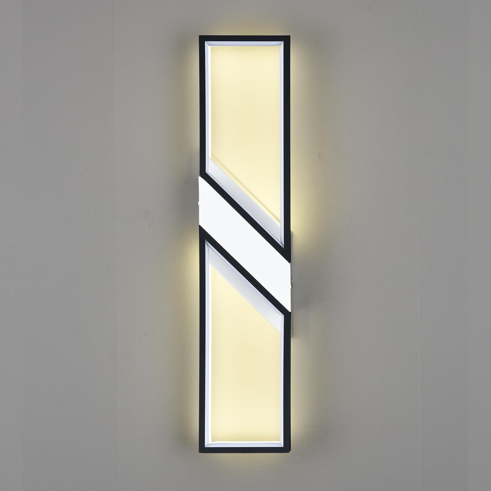 Moose LED Wall Sconce Black Wall Light Modern Bathroom Light fixtures ...