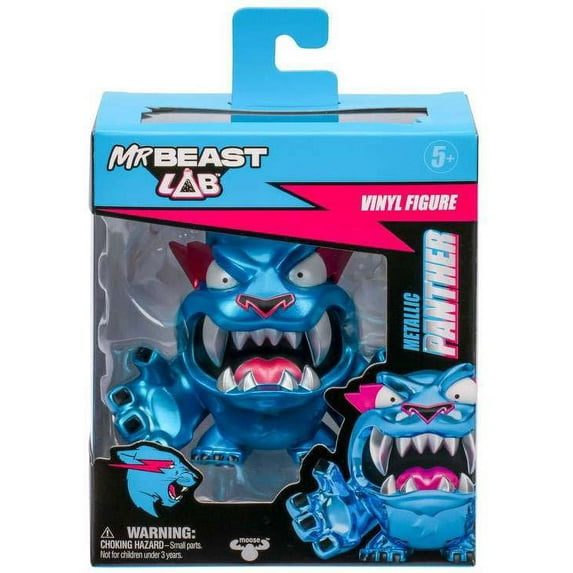 Moose Mr Beast Lab Metallic Panther Vinyl Figure - Walmart.com