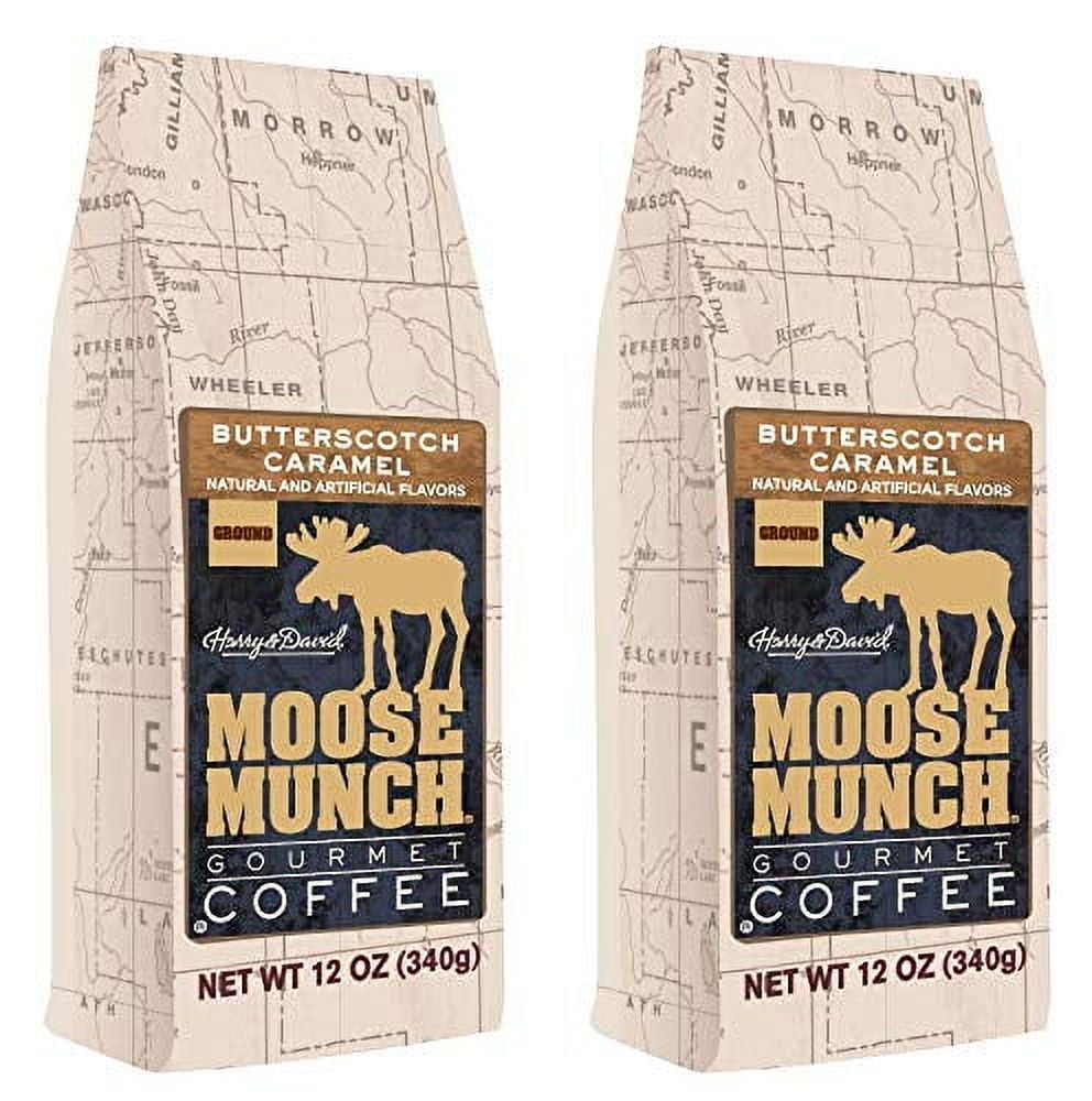 Moose Munch Gourmet Ground Coffee by Harry & David, 2/12 oz bags ...