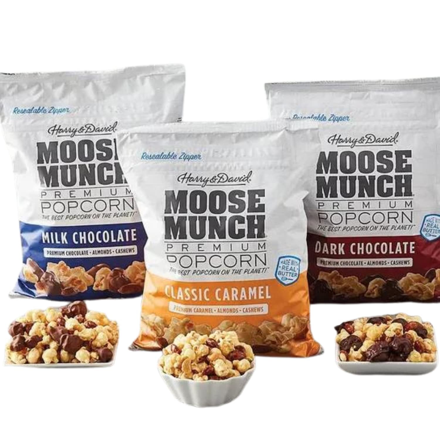 Moose Munch® Premium Popcorn Party-Sized Trio - 3 bags - Walmart.com