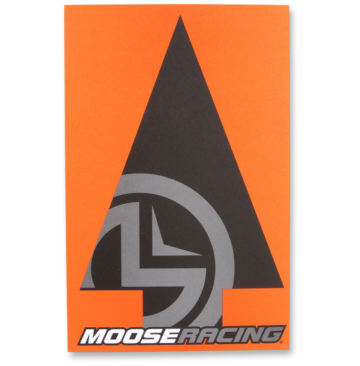 Moose Racing 50pk Race Course Direction Tags Black Arrows on Orange ...