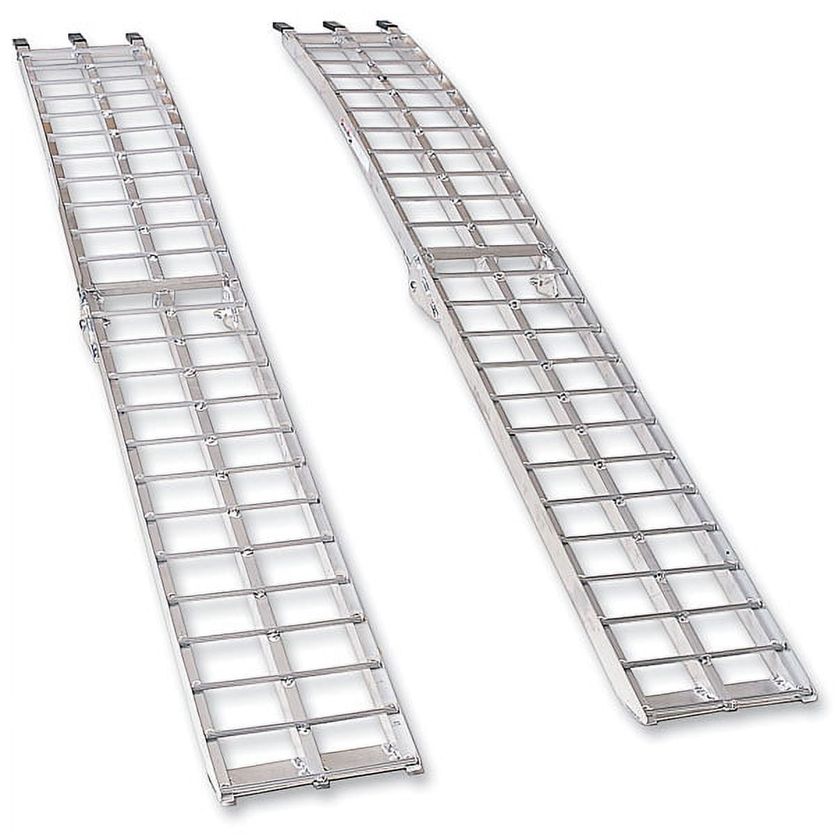 Moose Racing Arched Aluminum ATV Folding Ramps Silver (AR-07M ...