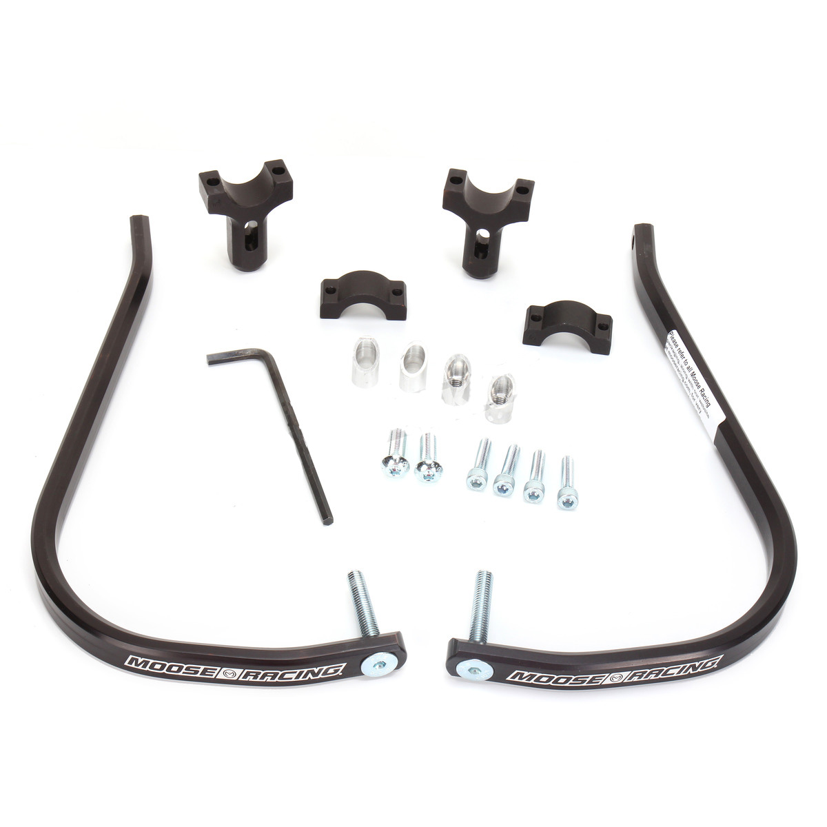 Moose Racing Black Aluminum Handguards for 1 1/8" Bars (50-4014B ...