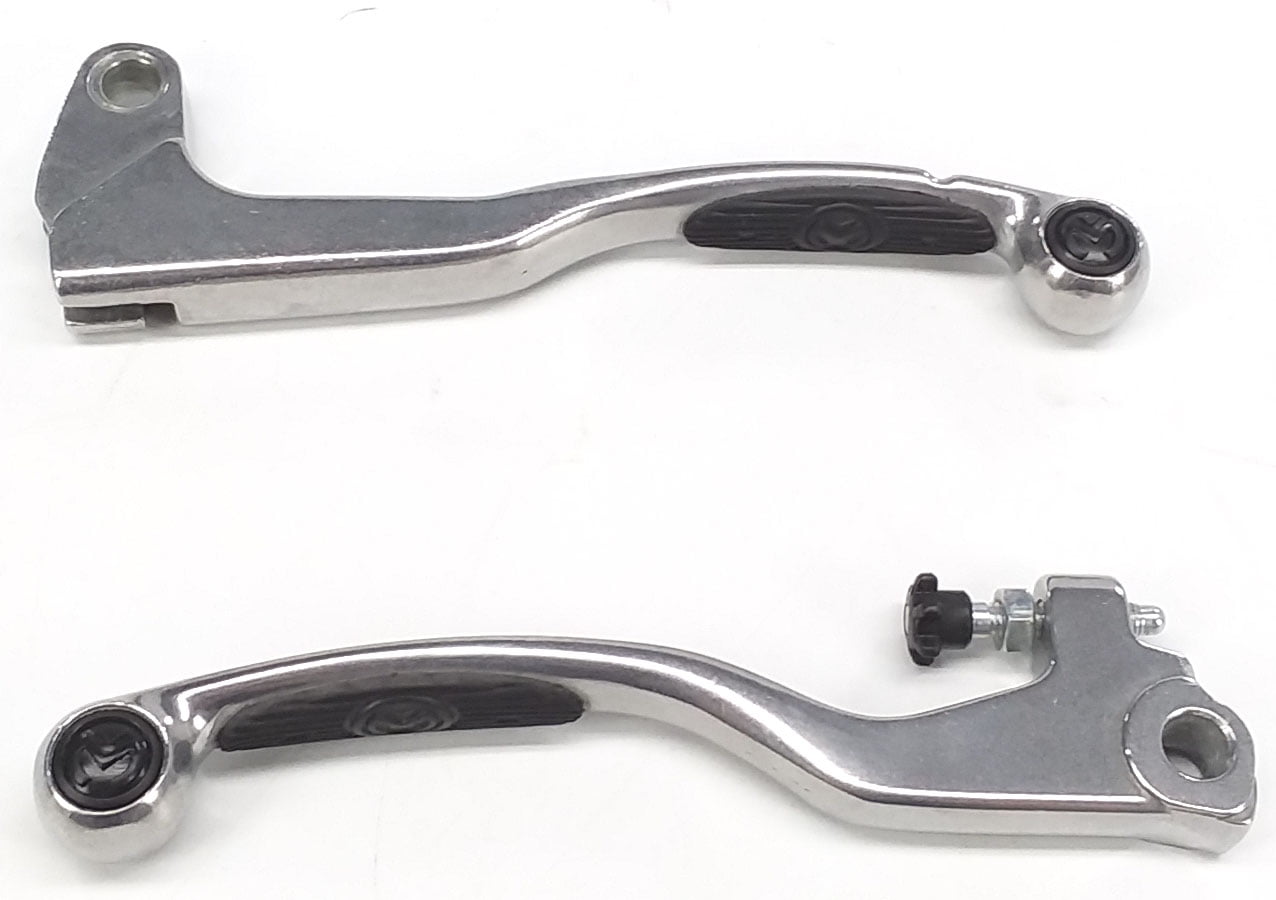 Moose Racing Competition Black Grip Shorty Brake/Std Clutch Lever Set ...