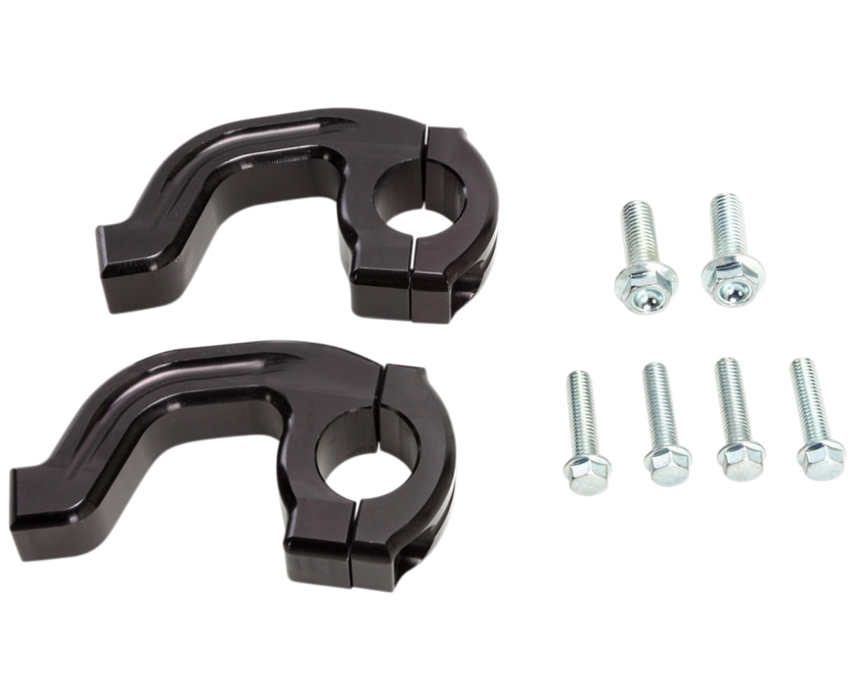 Moose Racing Contour Black Aluminum 7/8" Handguard Inner Mount Clamp ...