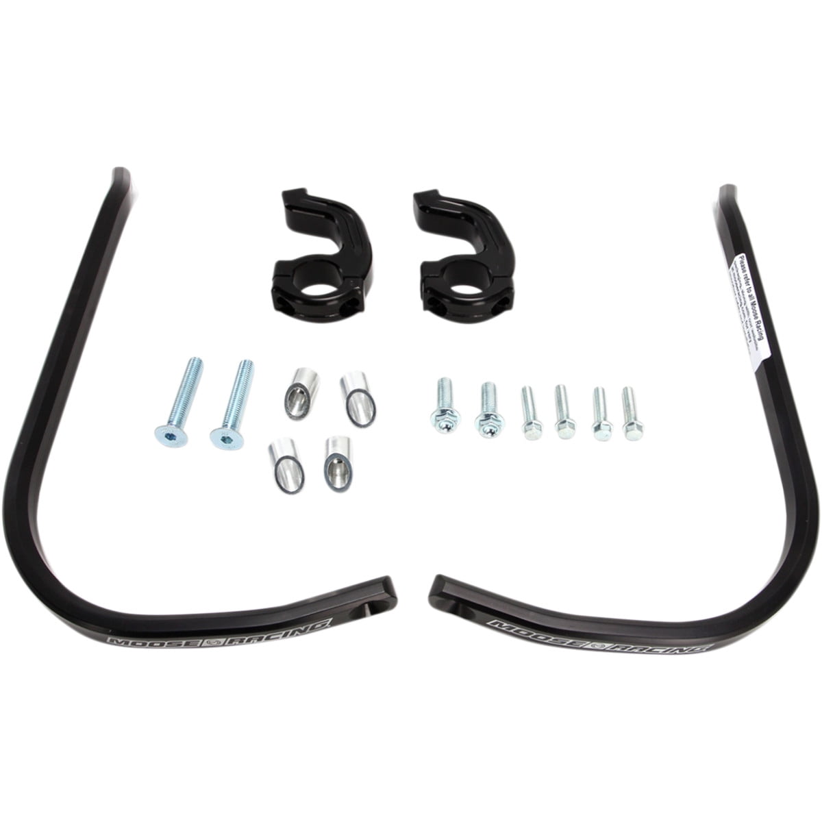 Moose Racing Contour Black Aluminum Handguards for 1 1/8" Bar/Magura ...