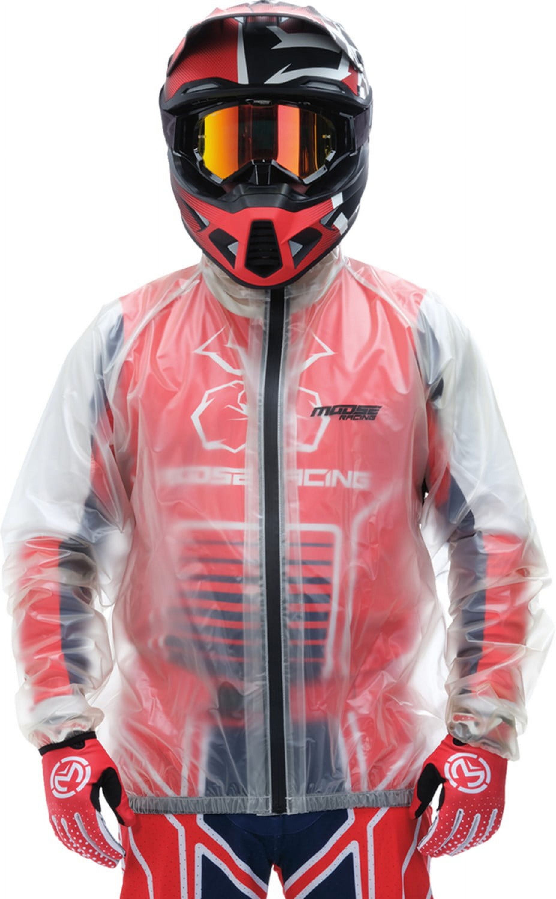 Moose Racing Rain Jacket Clear XXL - Walmart.com