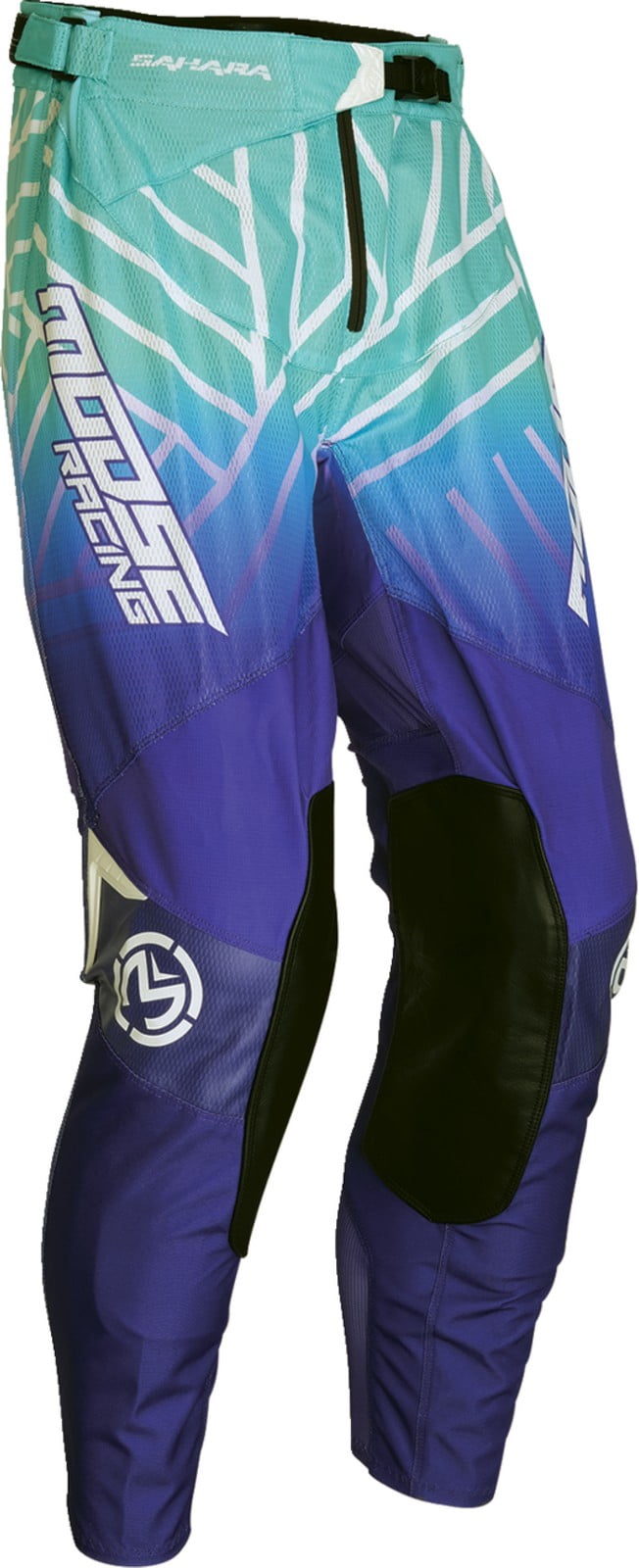 Moose Racing Sahara Mens MX Offroad Pants Purple/Turquoise 36 USA ...