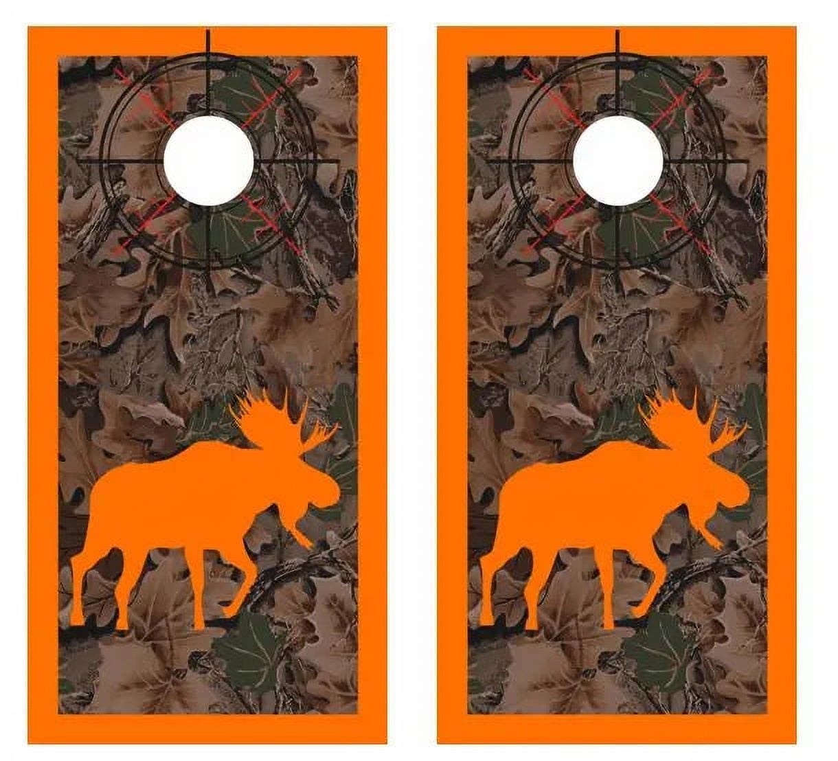 Moose Real Tree Camo Cornhole Wood Board Skin Wr - Walmart.com