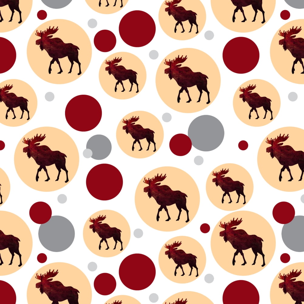 Moose Wrapping Paper