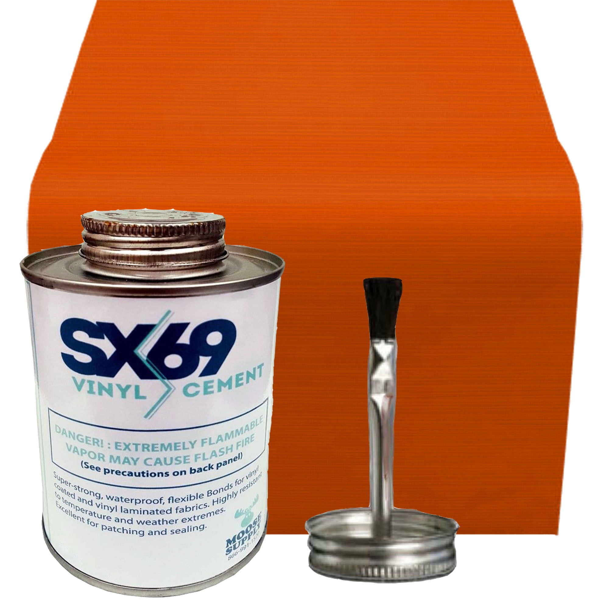 Moose Supply Bounce House Vinyl Repair Kit, 5' x 1' Patch, 8oz SX-69 ...