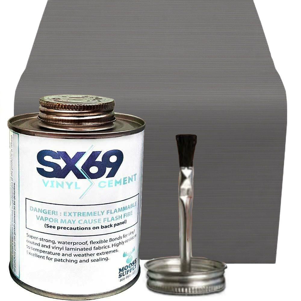 Moose Supply Bounce House Vinyl Repair Kit, 5' x 1' Patch, 8oz SX-69 ...