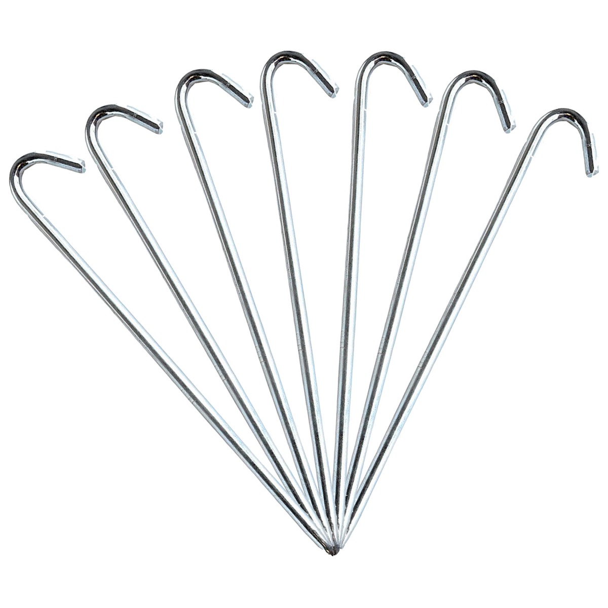 Moose Supply Heavy Duty Steel Hook Stakes, 10 Pack, 1/2" x 18 ...