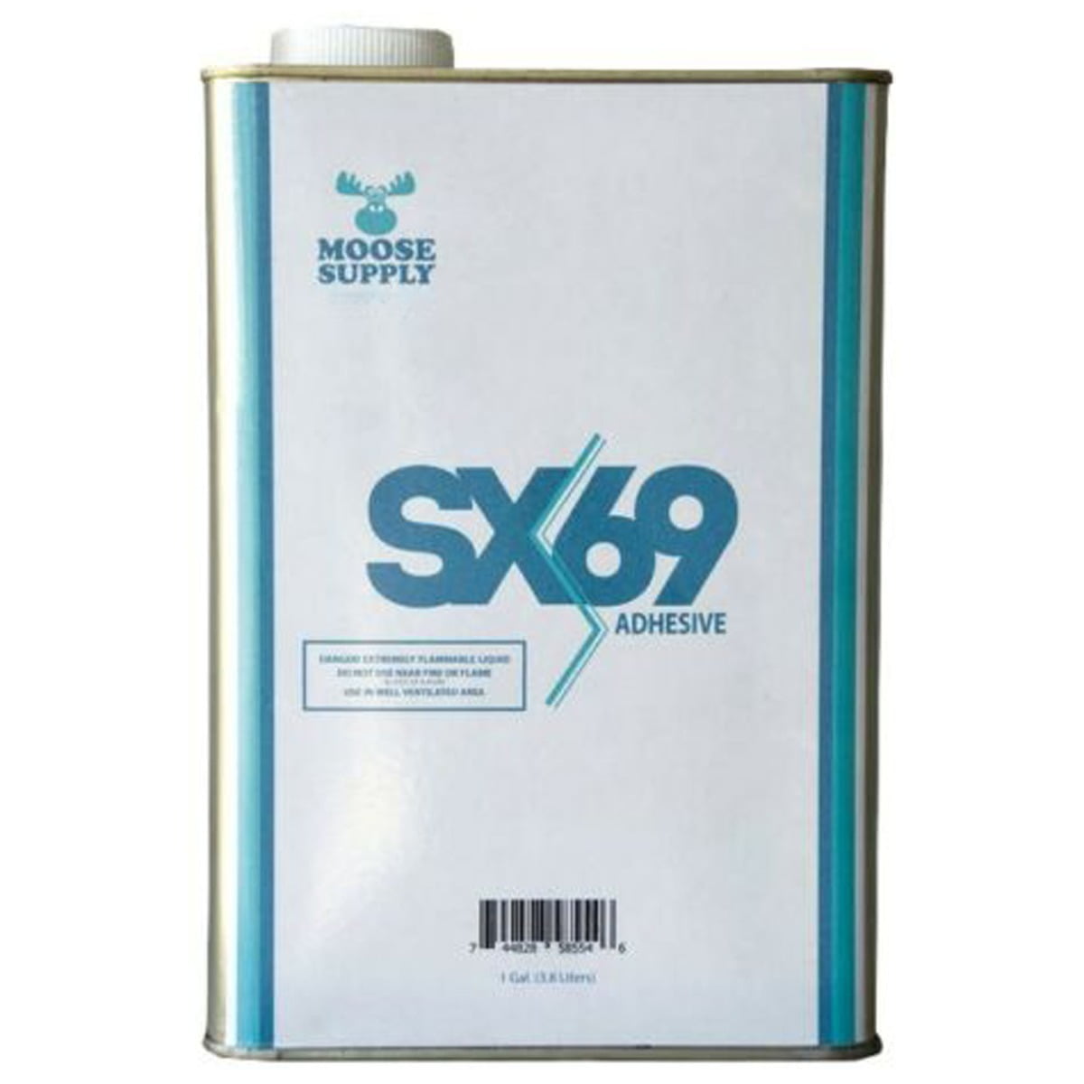 Moose Supply SX69 Vinyl Cement Glue, Gallon Waterproof Fast Dry ...