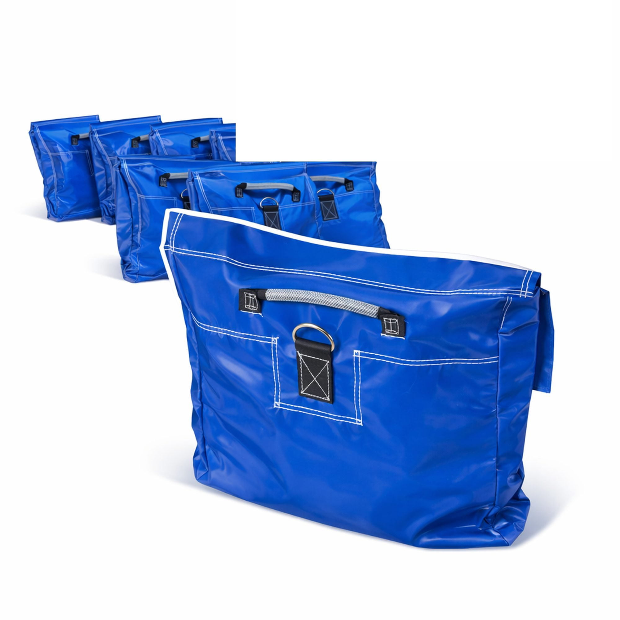 Moose Supply Heavy Duty Sandbag Covers, 21" x 21" PVC Vinyl Anchors, 10 ...