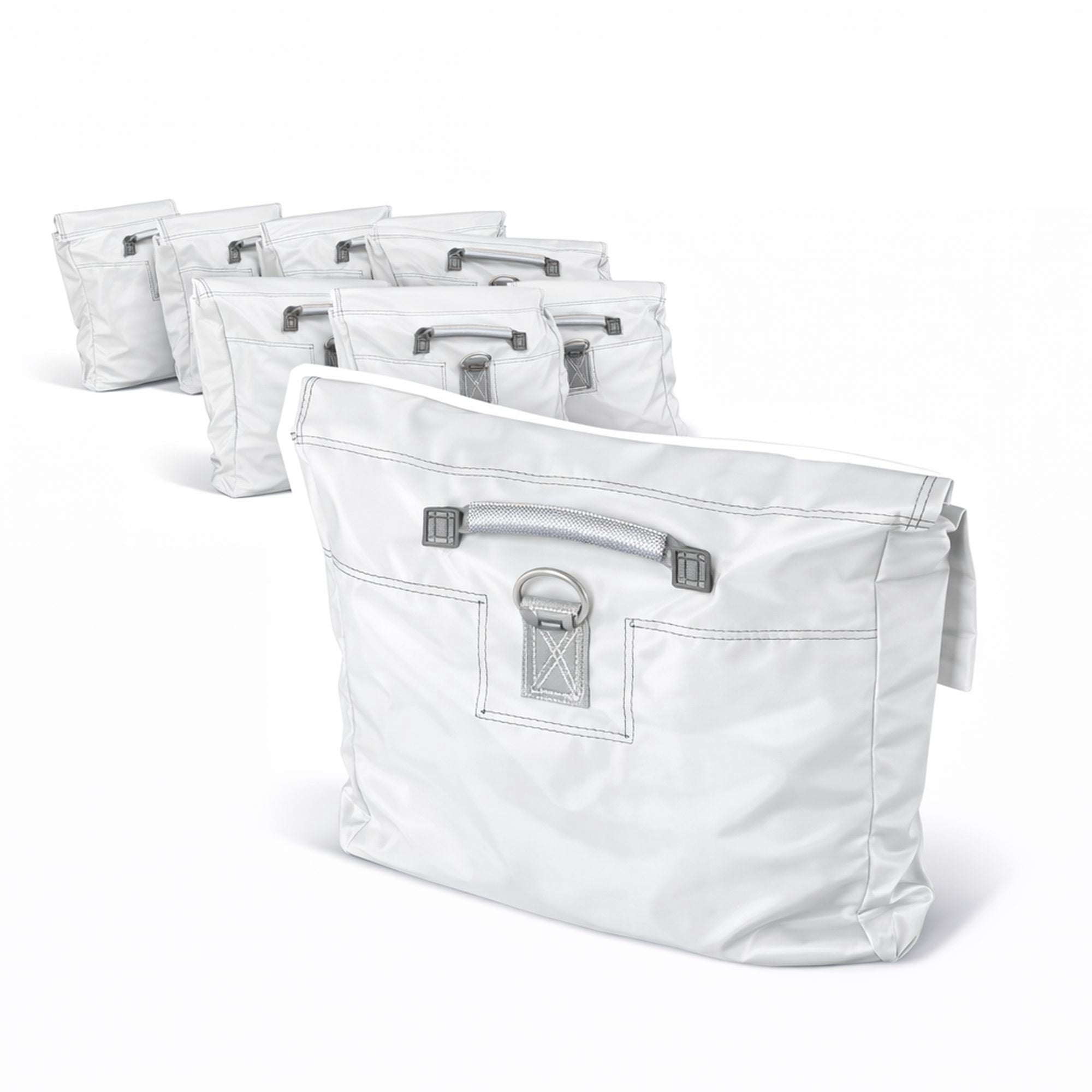 Moose Supply Heavy Duty Sandbag Covers, 21" x 21" PVC Vinyl Anchors, 10 ...