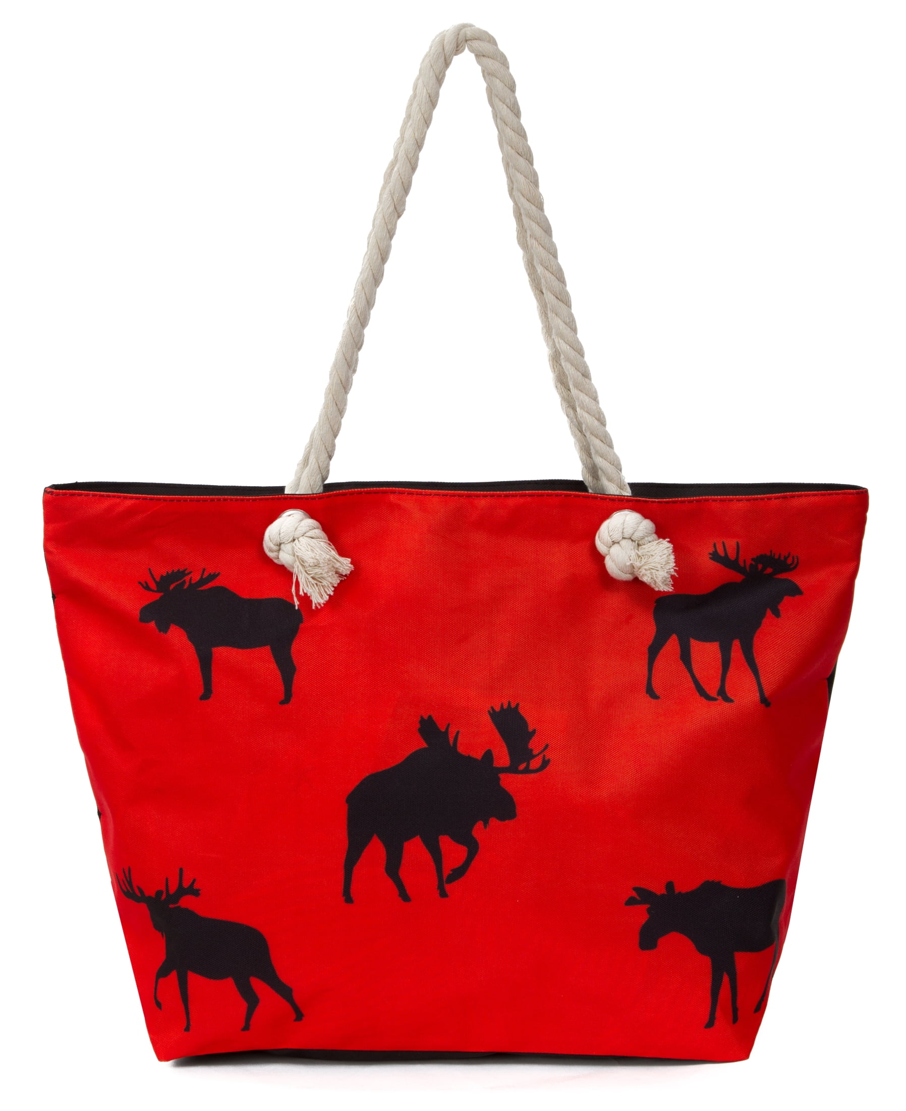 Moose Tote Bag, Large Tote Bag - Walmart.com