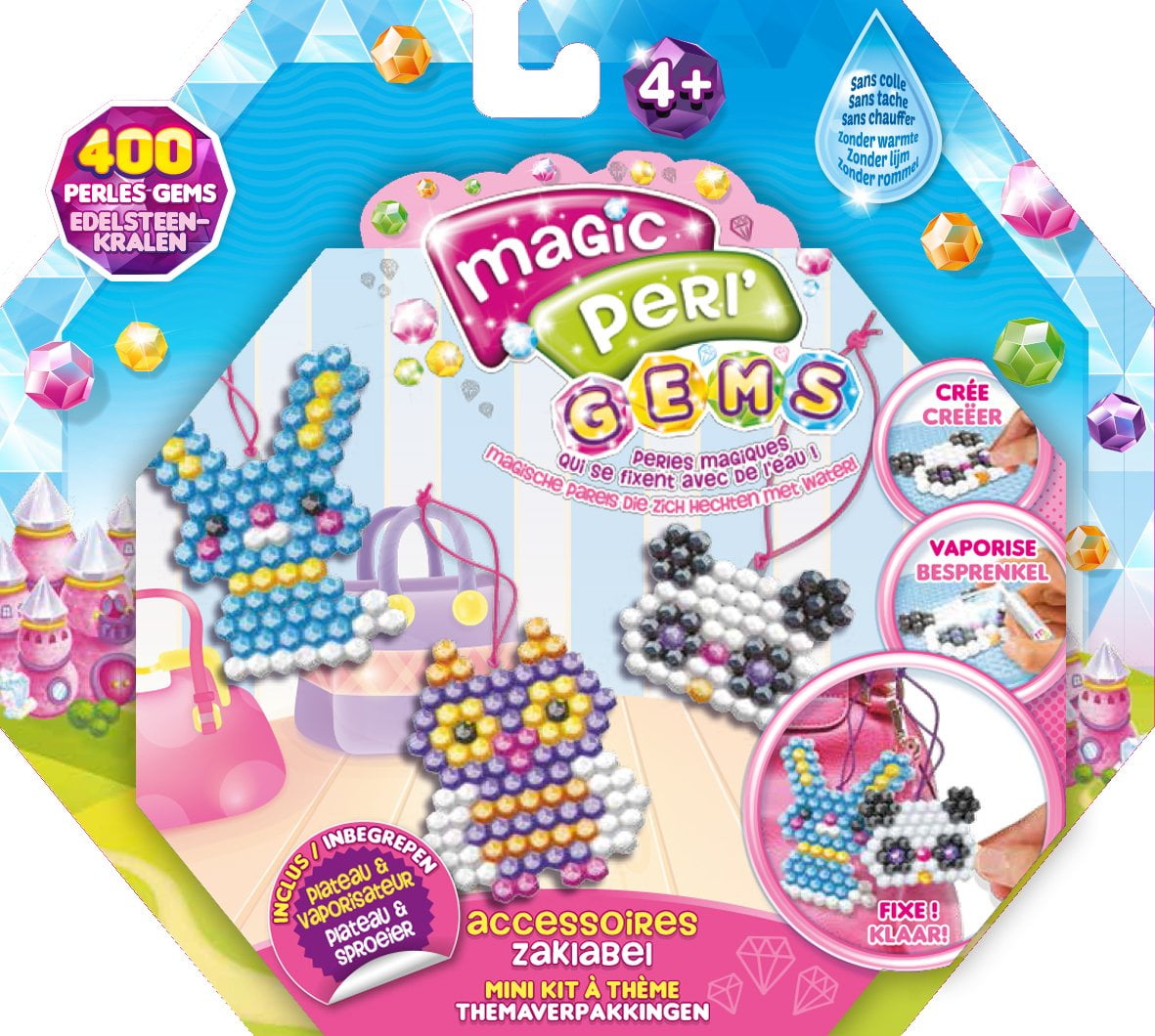 Moose Toys Beados Season 3 Gem Theme Pack, Bag Tag Buddies - Walmart.com