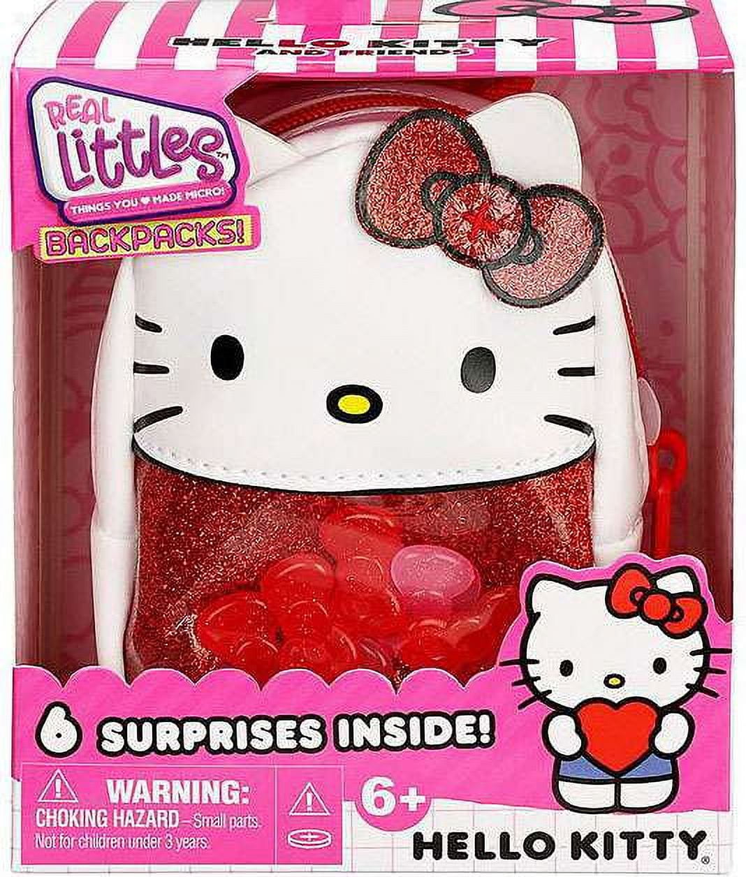 Moose Toys Real Littles Sanrio Backpack, Red, 6-Piece - Walmart.com