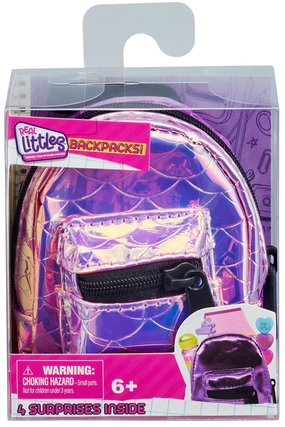 Shopkins Real Littles Series 4 Micro Bag School Collection - Mini ...