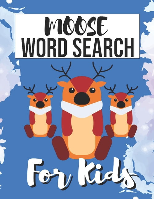 Moose Word Search for Kids: Sight Words Word Search Puzzles For Kids ...