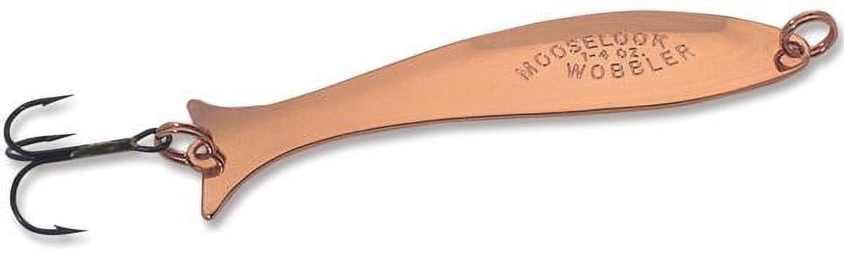 Mooselook 38003-COP Large Wobbler Spoon 3-7/8" 3/8oz Copper - Walmart.com