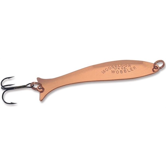 Mooselook Medium Wobbler Freswater Fishing Spoon Lure, Copper, 3 1/8 ...