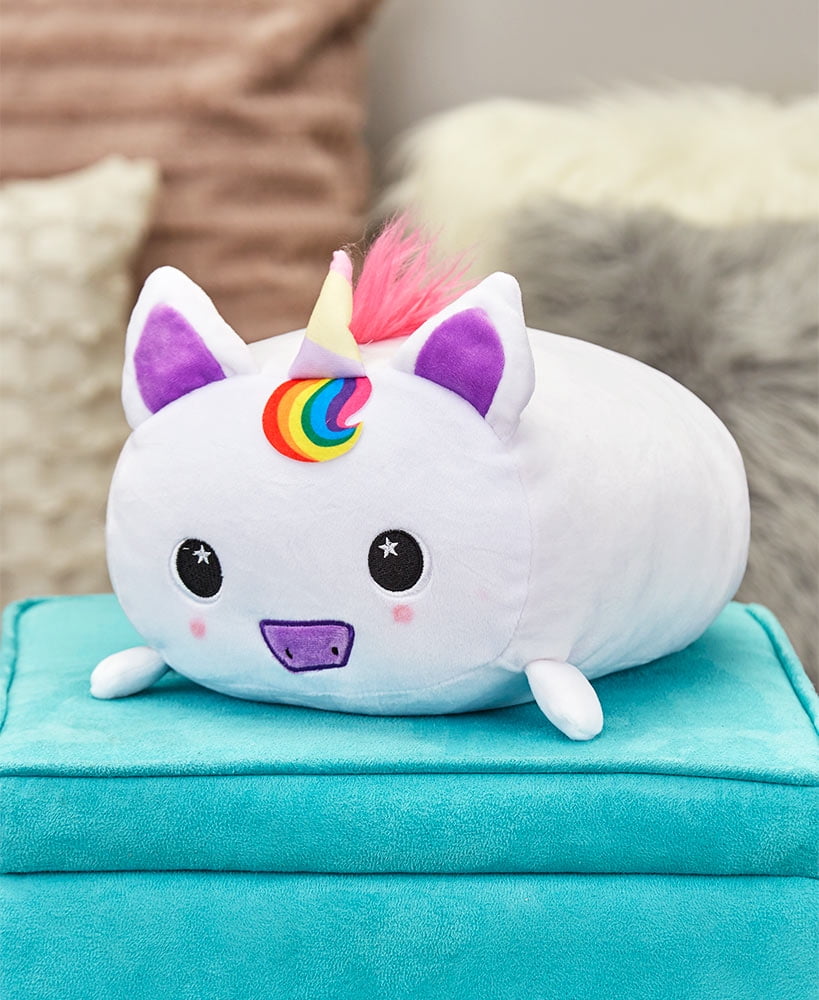 Moosh-Moosh Official 12 inch Rainbow Swirl the Unicorn - Kid's Ultra ...