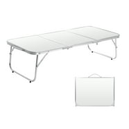 Ozark Trail Aluminum Roll-Top Camping Table, Dark Brown - Walmart.com