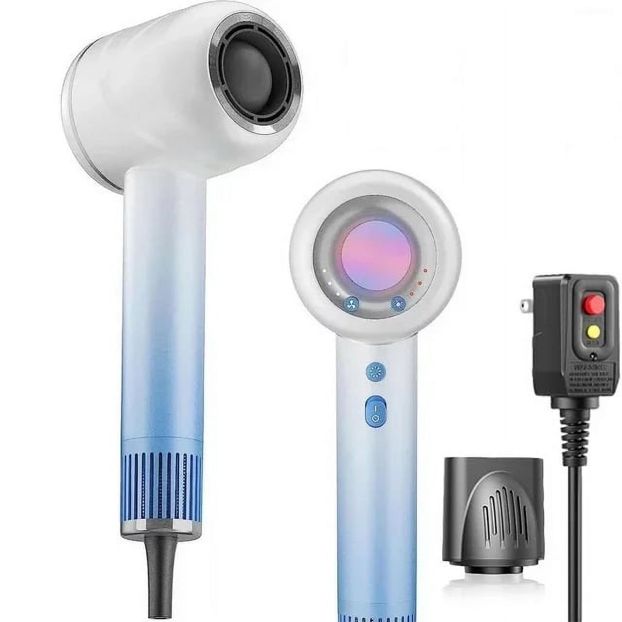 1300W Wall-Mounted Hair Dryer Hotel Negative Ion Blower Strong Wind ...