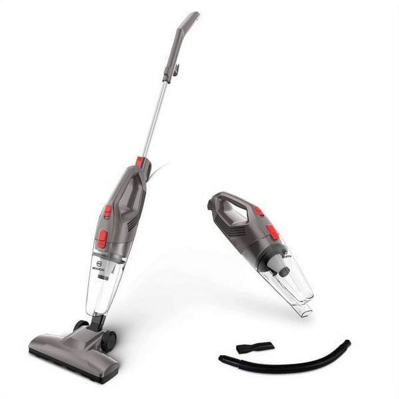 Moosoo Small Stick Vacuum Cleaner, 15kpa Strong Suction Corded Vacuum ...