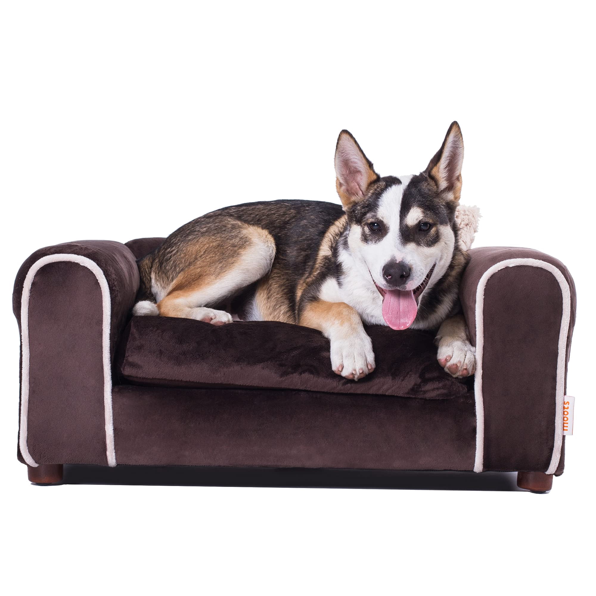 Moots Furry Pet Sofa Lounge, Chocolate, Small C9 - Walmart.com